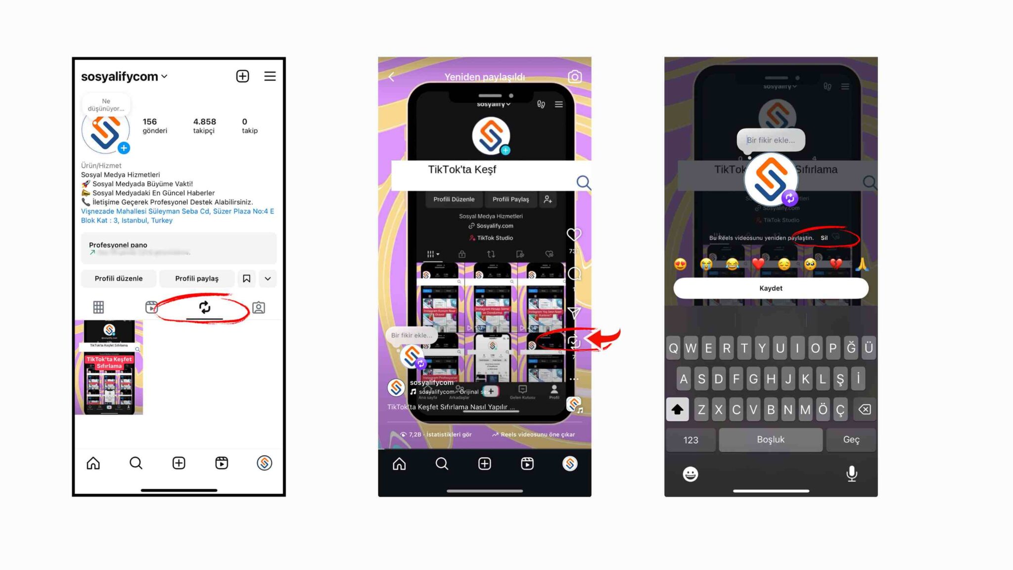 Instagram Repost Nasıl Yapılır? - Sosyalify